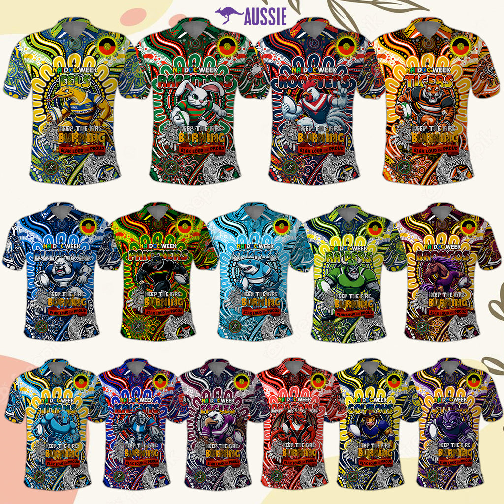 NRL NAIDOC Week 2024 Polo Shirt – Aussie Hoodie