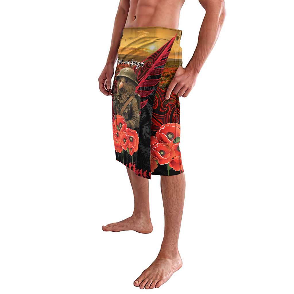 Maori Kiwi Soldier Fern Tattoo ANZAC Day Lavalava Lest We Forget ...