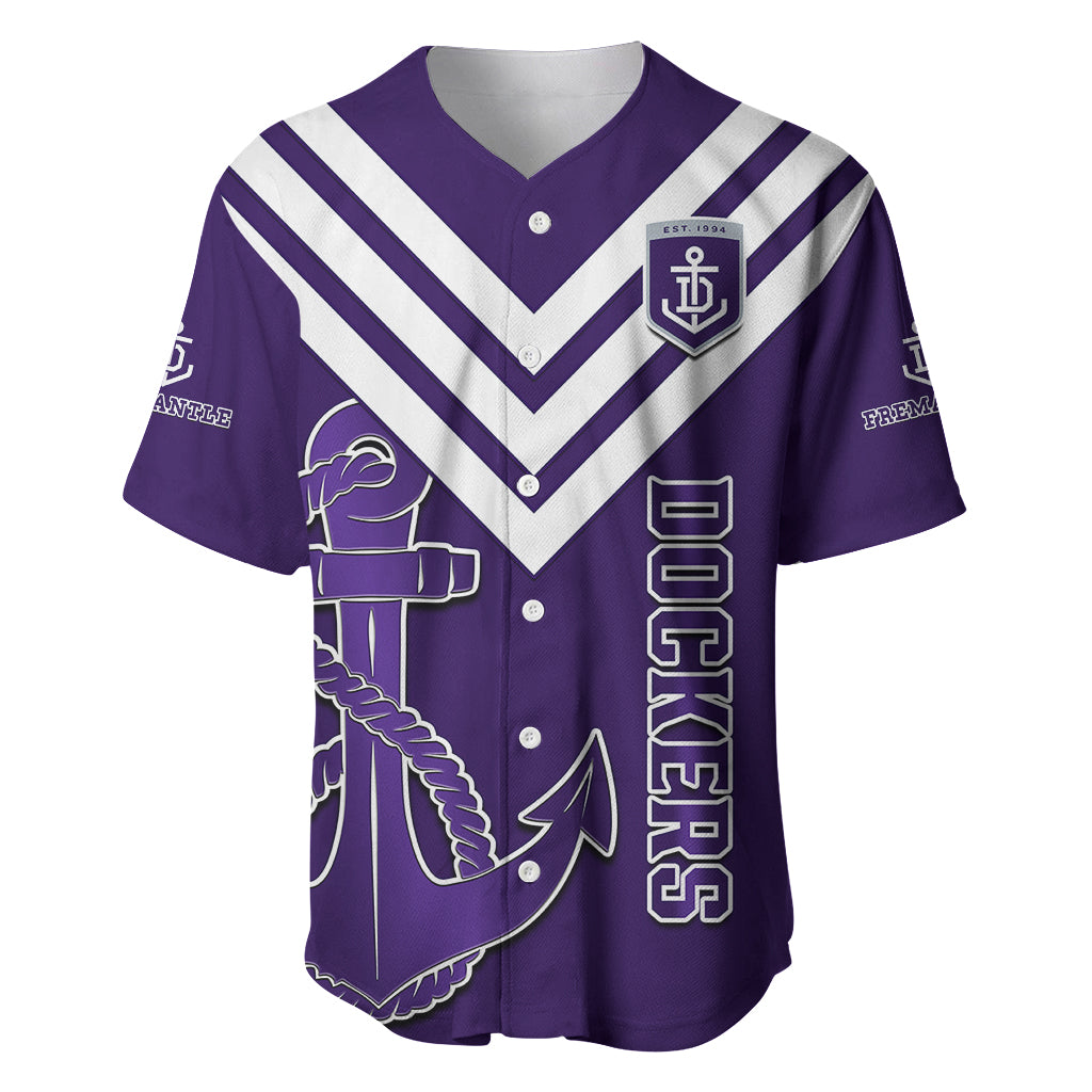 Fremantle Dockers Football 2023 Baseball Jersey Go Freo Sporty Version ...